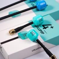 China Foxeer Antenna Lollipop 4 Plus 4+ FPV 5.8G 2.6Dbi RHCP SMA RPSMA UFL MMCX Omni LDS For Racing Drone UAV for sale