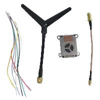 China Wholesale Price 1.2G-1.3G 2W Transmission Transmitter 25/2000mW Adjustable FPV Travel Machine VTX for sale