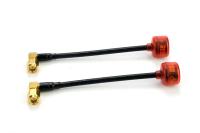 China Hot RUSH FPV Cherry SMA 5.8G Antenna LHCP/RHCP VTX Video Transmitter Receiver Analog HD RC Racing Drone Toothpick for sale