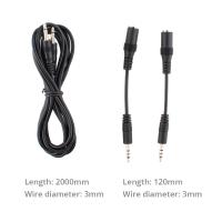 China RadioMaster 2.4GHz Directional Antenna Set With TX16S/12/T8 Trainer Cable Plastic Material For Radios for sale