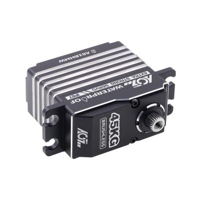 China Hot A81BHMW 45KG Monster Torque 0.085s High Speed Magnetic Waterproof Digital Brushless Servo for sale