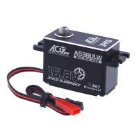 China Hot AGFRC A53BULW 16.8V 4S Direct Powerful 34KG Hi Torque 0.080s Digital Programmable Waterproof Brushless RC Car Robot Servo for sale