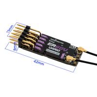 China Factory Outlet RadioMaster ER6GV Slim ExpressLRS CRSF PWM Dual Antenna RC For Glider Made Of Plastic for sale