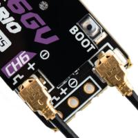 China Factory Outlet RadioMaster ER6GV Slim ExpressLRS CRSF PWM Dual Antenna RC For Glider Made Of Plastic for sale