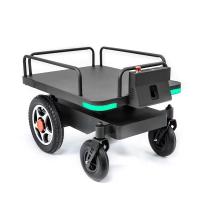 China Foxtechrobot Folo100 Pro KG Capacity Auto Follow and Remote Control Cart Radar Trolley Robot for Supermarket for sale