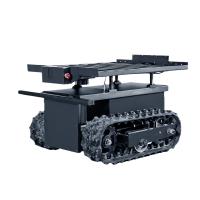 China Foxtechrobot FOLO-M200 Outdoor Indoor Mini Track Chassis Automatic Line Following Robot Cart for Marketing Delivery for sale