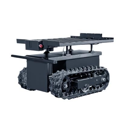 China Foxtechrobot FOLO-M200 Outdoor Indoor Mini Track Chassis Automatic Line Following Robot Cart for Marketing Delivery for sale
