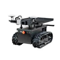 China Foxtechrobot FOLO-M200 Outdoor Indoor Mini Track Chassis Automatic Line Following Robot Cart for Marketing Delivery for sale