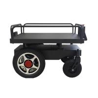 China Foxtechrobot Smart Factory Material Transport Hand Platform Trolley Cart Retail Welding Robot Following Shopping Trolley for sale