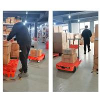 China High Quality 48 Volt Folding Hand Truck Lightweight Foldable Cart Powered All Terrain Cart with Platform for sale