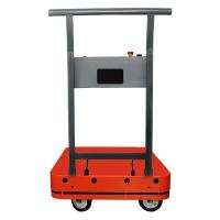 China 200kg Load Factory Shopping Trolleys Carts Follow Me Storage Cart Wagon for sale