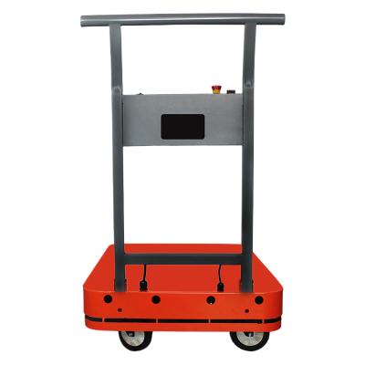 China 200kg Load Factory Shopping Trolleys Carts Follow Me Storage Cart Wagon for sale
