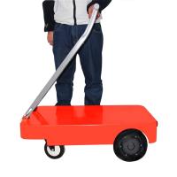 China 180 kg Load Factory Trolley Cart Follow Me Storage Cart Wagon for sale