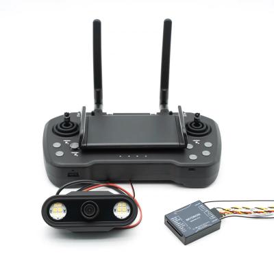 China Hot Sale T12 Mini Camera Drones Accessories 20km Digital Map Transmission Remote Control R12 Receiver Plant Protection Features for sale
