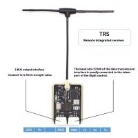 China 2.4G 15Km Long-Distance Two-Way Remote Control Racing Drone Parts 4K Plastic Camera Integrated Micro-Air TRS Drones Accessories for sale