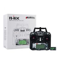 China Flysky Remote Control FS-i6X 10CH 2.4G AFHDS 2A Transmitter With FS IA6B FS-iAB Receiver For RC FPV Airplane Drone for sale