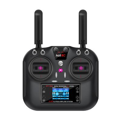 China HotRC HT10A 2.4GHz CH F-A Receiver HT-A Transmitter For Model Airplane Drone Boat Car DIY Robots Plastic Toy for sale