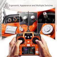 China RadioLink AT10II 4KM Remote Control With DSSS And FHSS Hybrid Spread Spectrum 12 Channels PWM/SBUS/PPM Signal Output Drone RC for sale