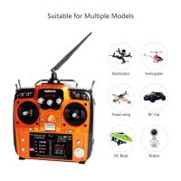 China RadioLink AT10II 4KM Remote Control With DSSS And FHSS Hybrid Spread Spectrum 12 Channels PWM/SBUS/PPM Signal Output Drone RC for sale