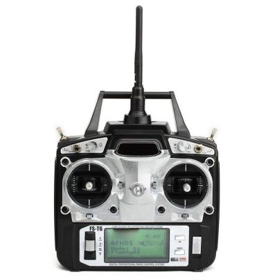 China Wholesale Price Flysky FS-T6 High 2.4GHz 6CH Mode 2 Transmitter W/Receiver R6-B For Rc Airplane Ghz for sale