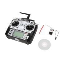 China Wholesale Price Flysky FS-T6 High 2.4GHz 6CH Mode 2 Transmitter W/Receiver R6-B For Rc Airplane Ghz for sale
