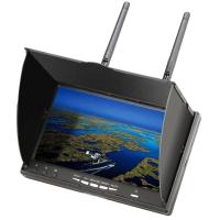 China FPV LCD5802S D 7Inch Diversity Receiver Monitor Screen 800*480 5.8G 40CH With DVR Built In Battery Video Multicopter for sale