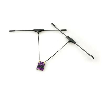 China HappyModel ES900 DUAL RX ELRS Diversity Receiver 915MHz/868 Built-in TCXO RC Airplane FPV Racing Long Range Drones DIY Parts for sale