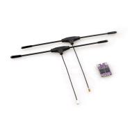 China HappyModel ES900 DUAL RX ELRS Diversity Receiver 915MHz/868 Built-in TCXO RC Airplane FPV Racing Long Range Drones DIY Parts for sale