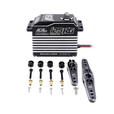 China Hot Sales AGFRC A280BVSW Direct Power 125KG 16V Brushless WP 5th Scale Servo For Large Car Boat Aircraft for sale
