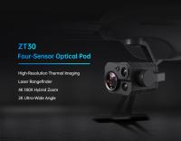 China SIYI ZT30 Optical Pod 4 Sensors 4K AI 180X Hybrid Zoom Gimbal Camera Thermal Imaging With 1.2KM Laser Rangefinder for sale