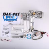 China DLE111 Airplane Gasoline Engine Dual Cylinder Twin-cylinder, Two-stroke Gas Drone 111CC Displacement Aircraft Fixed-wing for sale