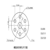 China DLE111 Airplane Gasoline Engine Dual Cylinder Twin-cylinder, Two-stroke Gas Drone 111CC Displacement Aircraft Fixed-wing for sale