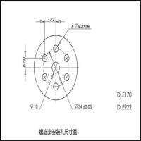 China DLE222 Model Airplane Gasoline Engine Four Cylinder Two Stroke Side Exhaust Natural Air-cooled Hand Starting 222CC Displacement for sale