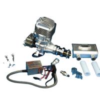 China DLE35RA Model Airplane Gasoline Engine Single Cylinder Two Stroke Exhaust Natural Air-cooled Hand Starting 35CC Displacement for sale