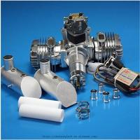China DLE111Model Airplane Gasoline Engine Double Cylinder Two Stroke Side Exhaust Natural Air-cooled Hand Starting 111CC Displacement for sale