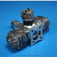 China DLE111Model Airplane Gasoline Engine Double Cylinder Two Stroke Side Exhaust Natural Air-cooled Hand Starting 111CC Displacement for sale