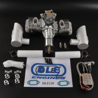 China DLE120 RC Model Aircraft Gas Engine For Remote Control Gasoline Airplane 12HP 7500RPM Enige Parts for sale