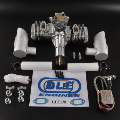 China DLE120 RC Model Aircraft Gas Engine For Remote Control Gasoline Airplane 12HP 7500RPM Enige Parts for sale