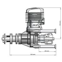 China Wholesale Price Original DLE 35RA Cc Gasoline / Petrol Engine For RC Airplane for sale