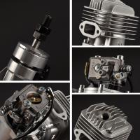 China Hot DLE Engines DLE-20RA Cc Electronically Ignited Rear Exhaust Gasoline RC Aircraft Engine With Muffler For Gas Model Planes for sale