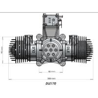 China Wholesale Price Original DLE 170 CC GAS Engine Gasoline For RC Airplane Model Hot Sell - Cc for sale