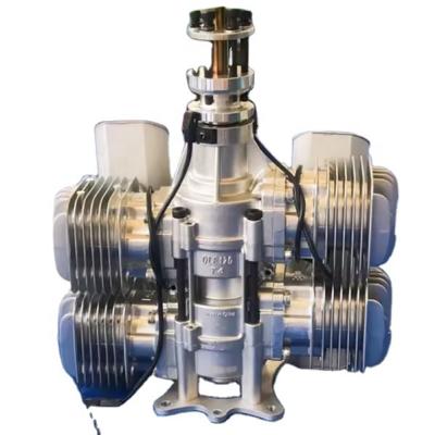 China Dle120 T4 Rc Airplane Gasoline Engine Power Four-Cylinder Two-Stroke Side Exhaust Natural Wind-Cooled Cc Displacement Drone for sale
