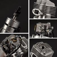 China Dle Engines Dle-20ra Cc Electronically Ignited Rear Exhaust Gasoline Rc Aircraft Engine With Muffler For Gas Model Planes for sale