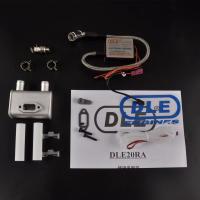 China Dle Engines Dle-20ra Cc Electronically Ignited Rear Exhaust Gasoline Rc Aircraft Engine With Muffler For Gas Model Planes for sale