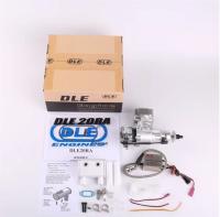 China Dle Original New 20cc Ra Gasoline Engine For Rc Model Two Strokes Single Cylinder Rear Exhaust Natul Air for sale