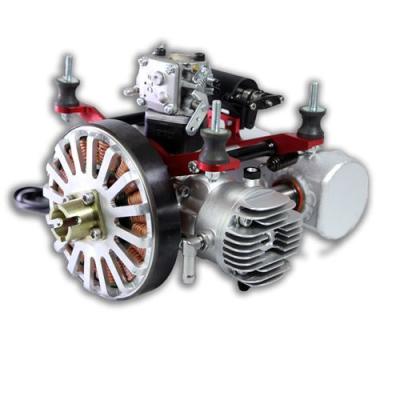 China Wholesale Price DLE70HD Drone Engine 4.2kw Water-Cooled Hybrid Ity Generator Gasoline Kit for sale