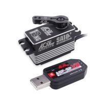 China AGFRC SA18 Metal Gear KG 8.4V HV Waterproof Smart Winch 360 Degree Low Profile Programmable Digital CLS 25T Servo RC Car Robot for sale