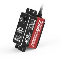 China Hot AGFRC A50BHLW 19KG Case Brushless IP67 Waterproof Programmable Low Profile Servo Ideal For 1/10 RC Drifting Car for sale