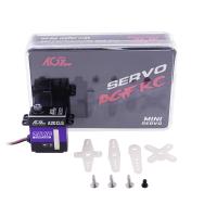China AGFRC 8.4V 7.5KG High Torque 12mm Steel Gear 0.08Sec Coreless HV Mini Programmable Digital 21g Servo SCX24 RC Car Robot for sale