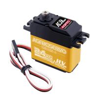 China Hot Sales AGFRC Good Price Durable Metal Gear 24KG High Torque 0.19s 8.4V HV Brushed Programmable Digital Servo RC RTR Car Robot for sale